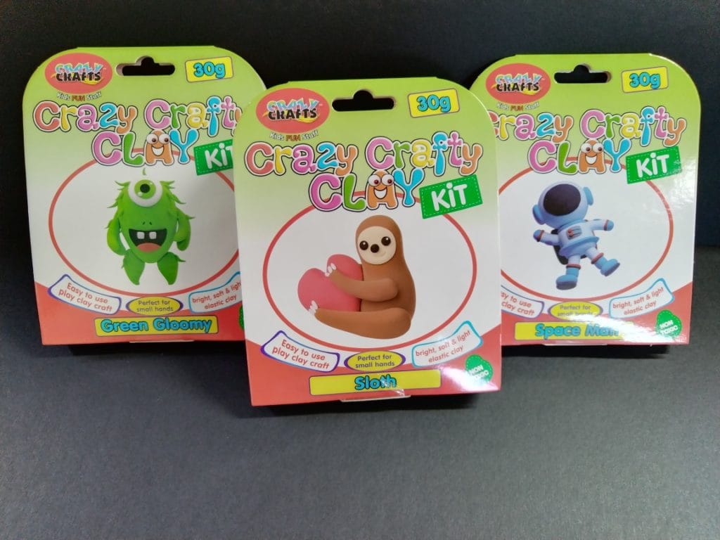 Crazy Crafty Clay Kits - Crafty Arts