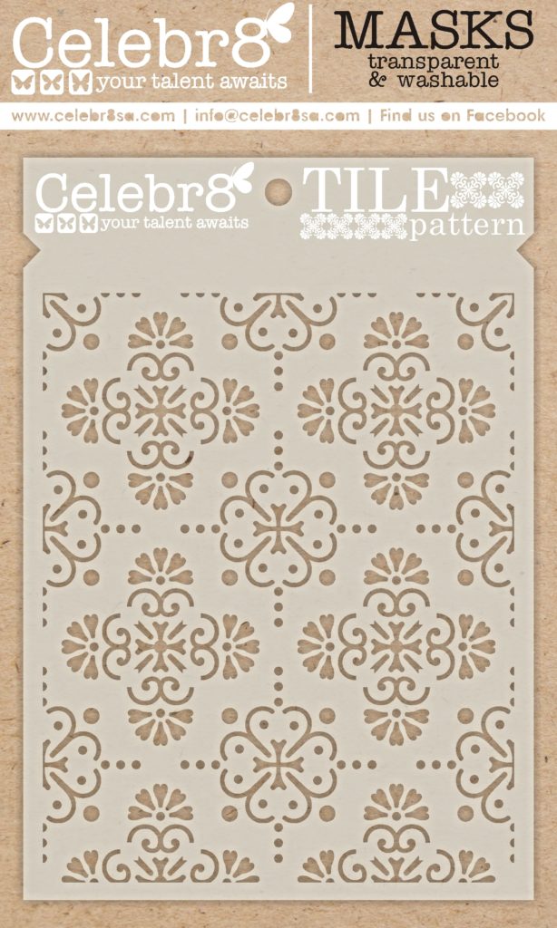 Tile Pattern Mask - Celebr8 - Crafty Arts