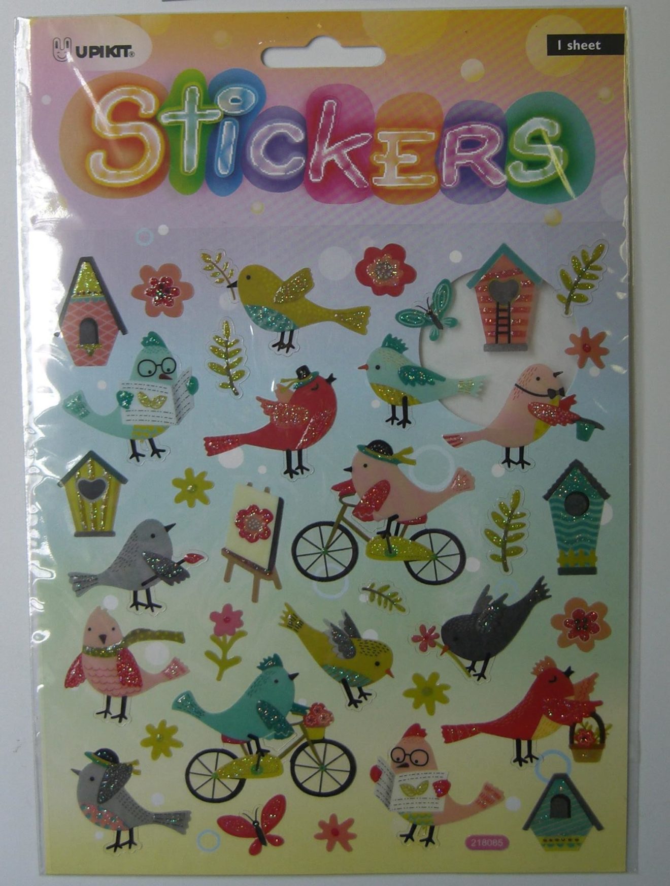 Upikit Stickers - Bird 218085 - Crafty Arts