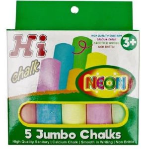 Jumbo Sidewalk Chalks - Hi Chalk - Crafty Arts