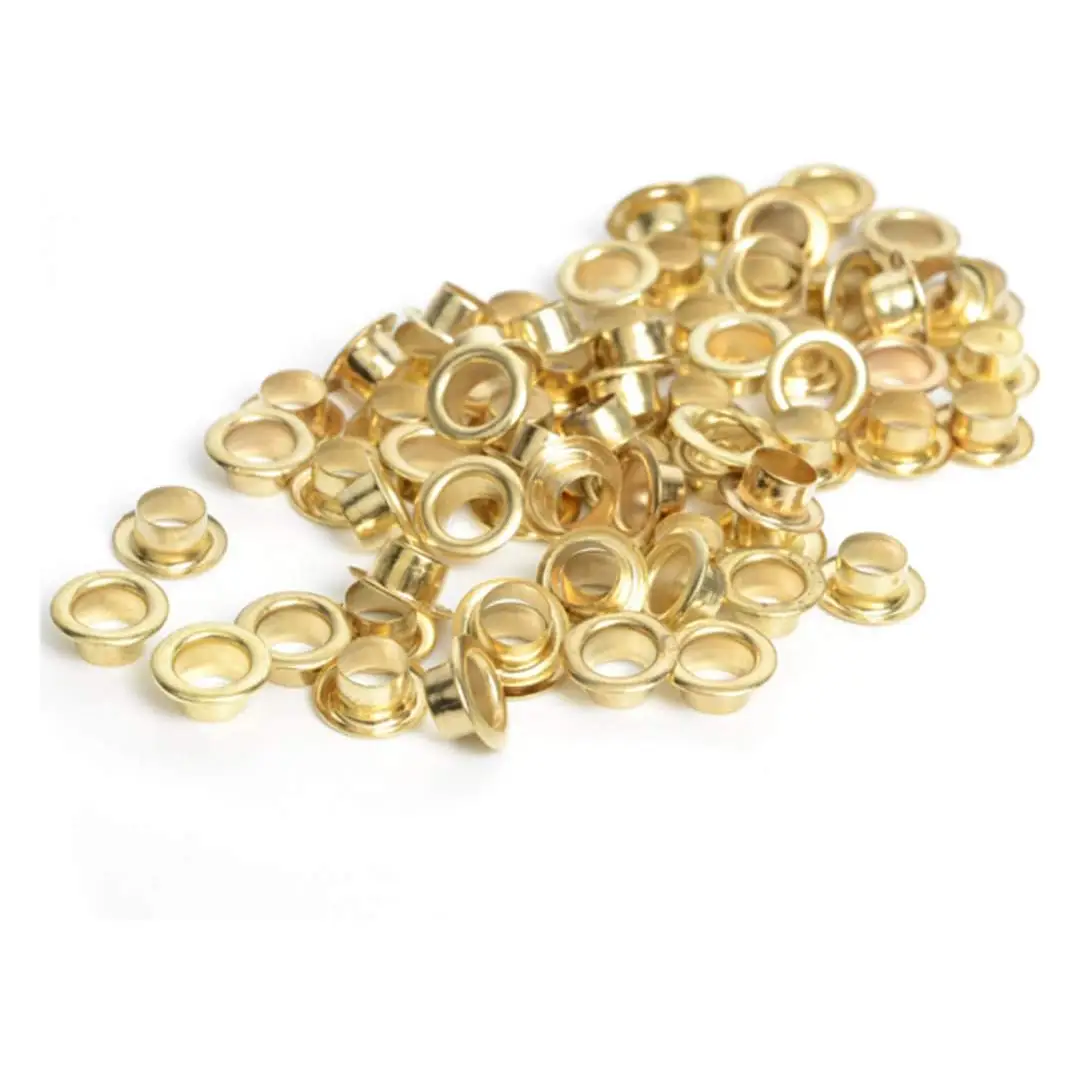 Gold Eyelets - 4mm for Leather, Fabric and More - Crafty Arts