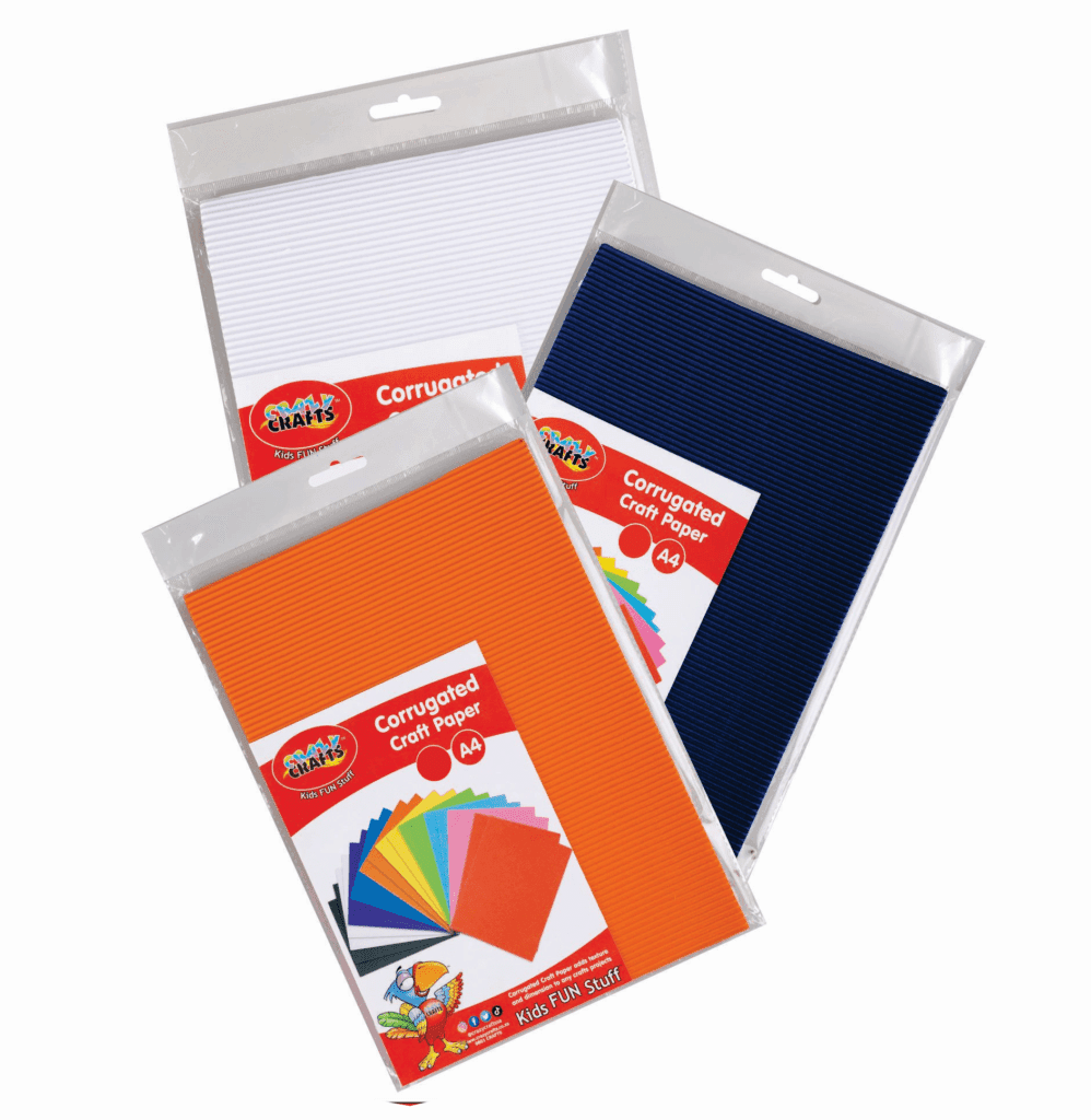 Coloured Corrugated Board - A4 - Crafty Arts