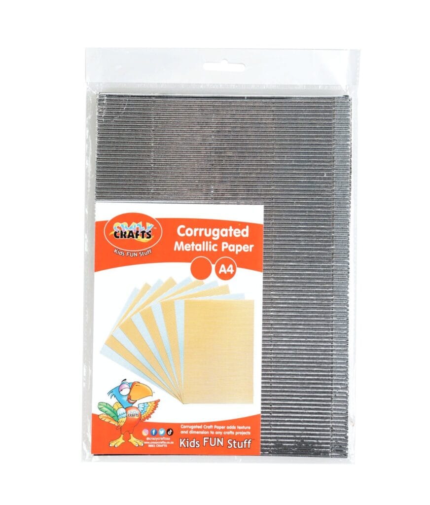 Coloured Corrugated Board - A4 - Crafty Arts