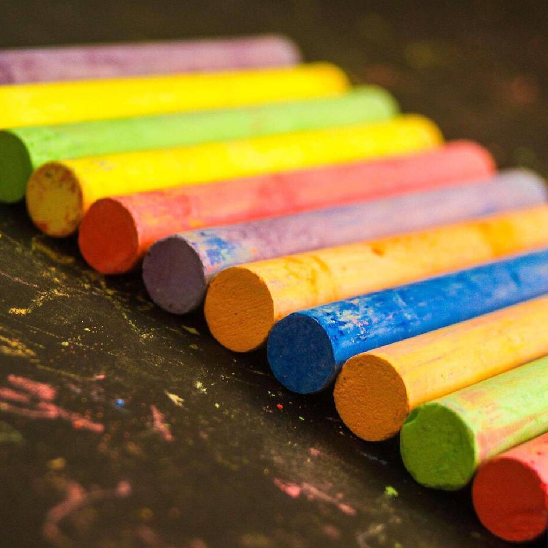 Chalk - Fun for adults and kids - Crafty Arts