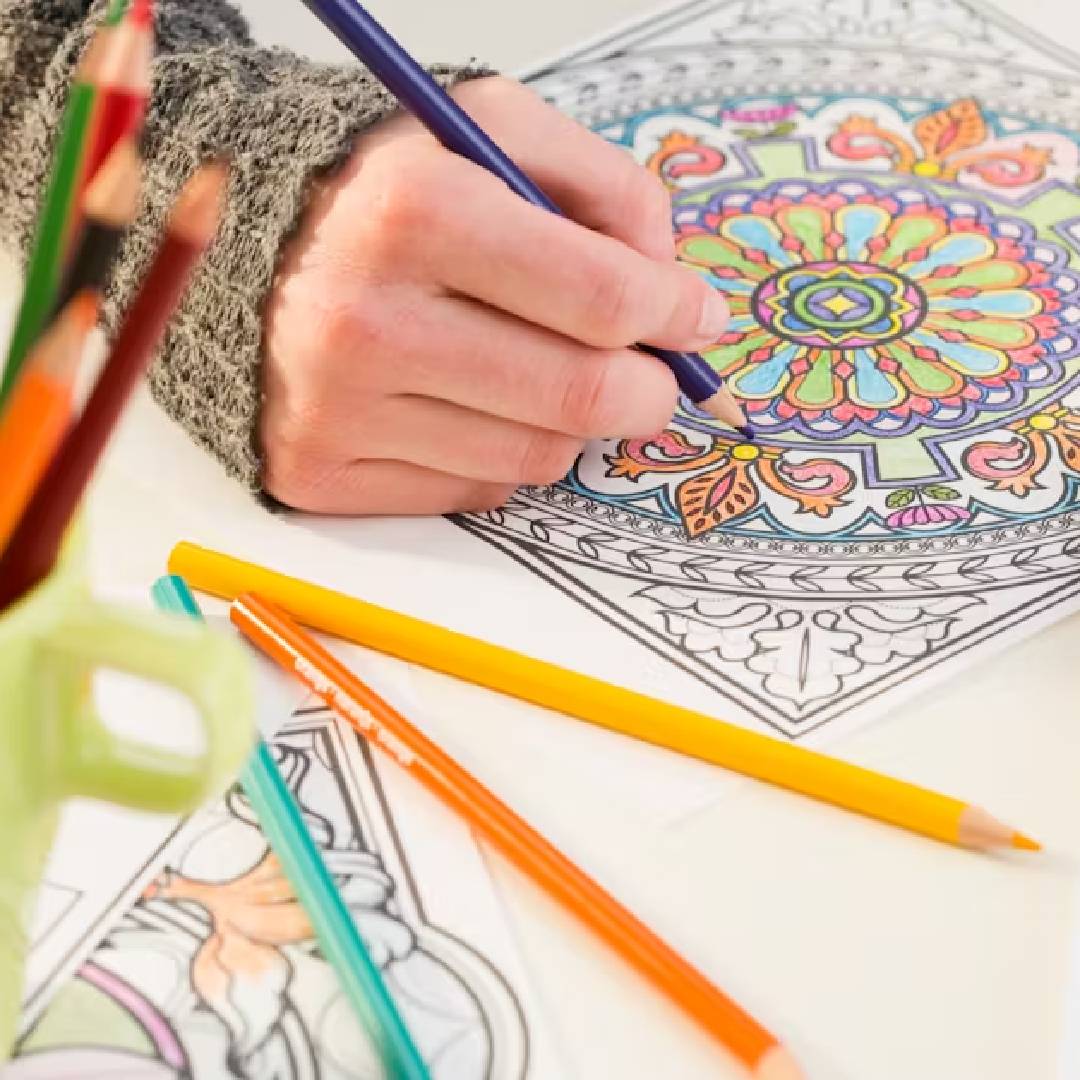 Colouring Books - Relieve some stress - Crafty Arts