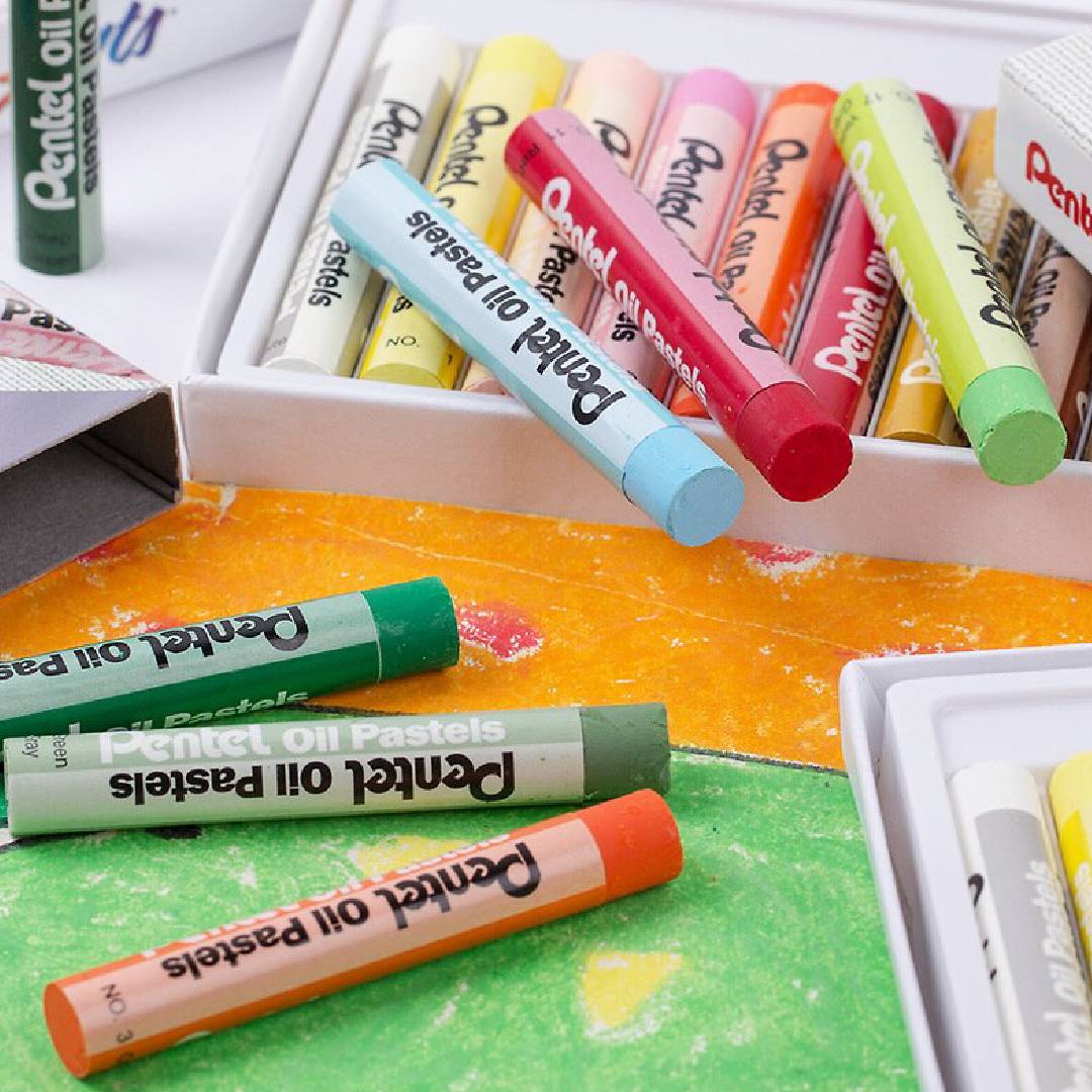 Oil Pastels - Vivid Colours and Creamy Textures - Crafty Arts