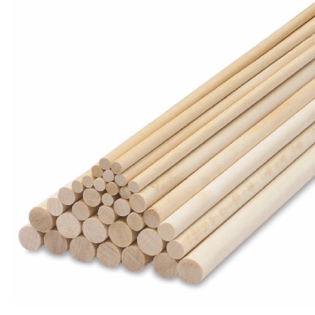 Wooden Dowels - Balsa, Pine and Saligna - Crafty Arts