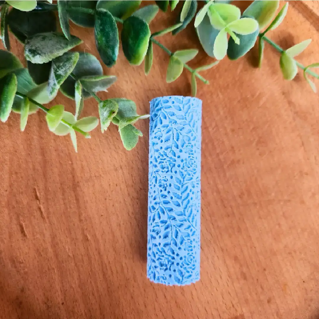 Clay Texture Roller Falling Plants: Perfect for Crafts - Crafty Arts
