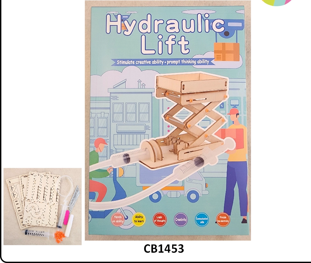 Project Kit Hydraulic Lift: Discover Engineering Concepts - Crafty Arts