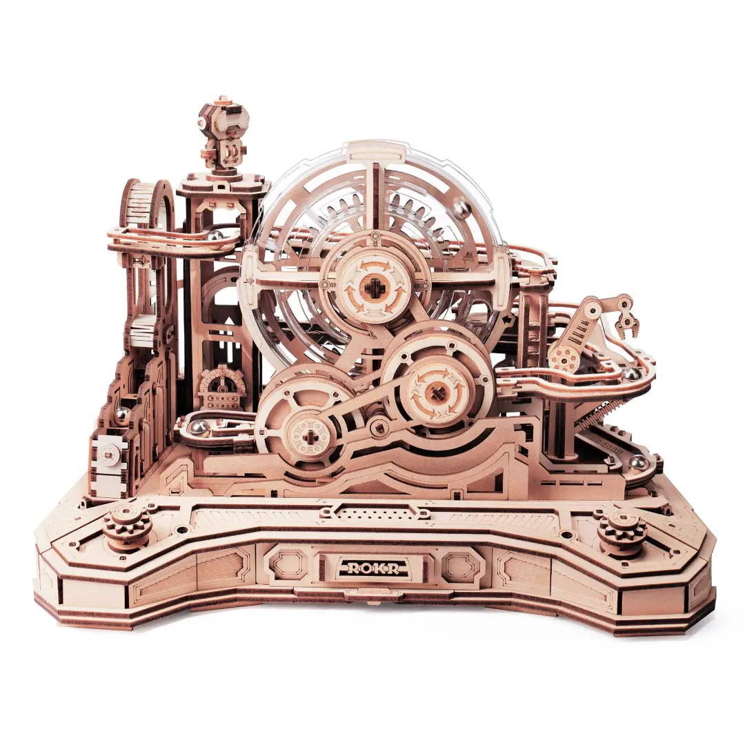 Marble Run Gear Ball Scramble: 3D Puzzle Adventure Awaits - Crafty Arts